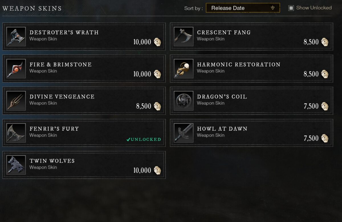 New World Store Guide and Items Overview - VULKK.com