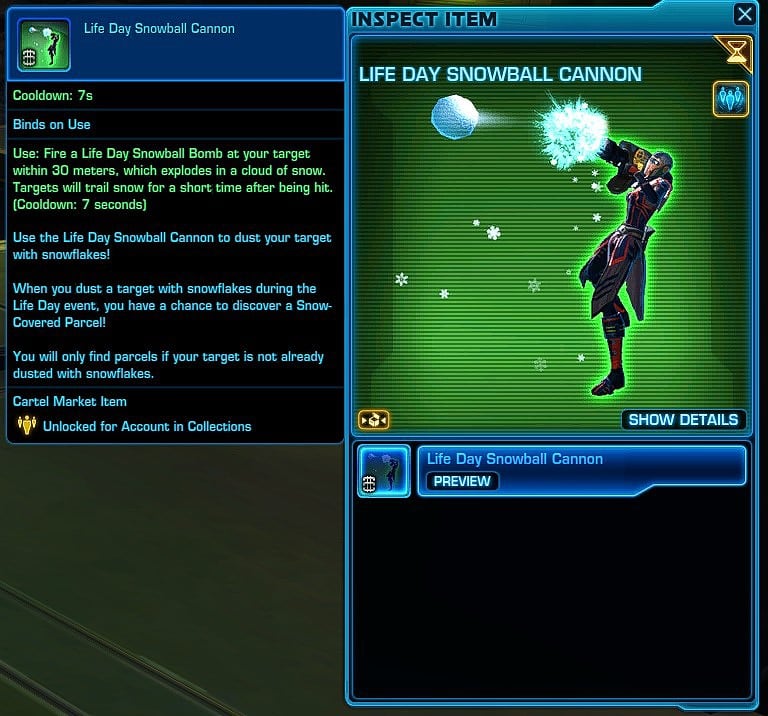 SWTOR Life Day Event Guide and Rewards List 2025-2026 - VULKK.com