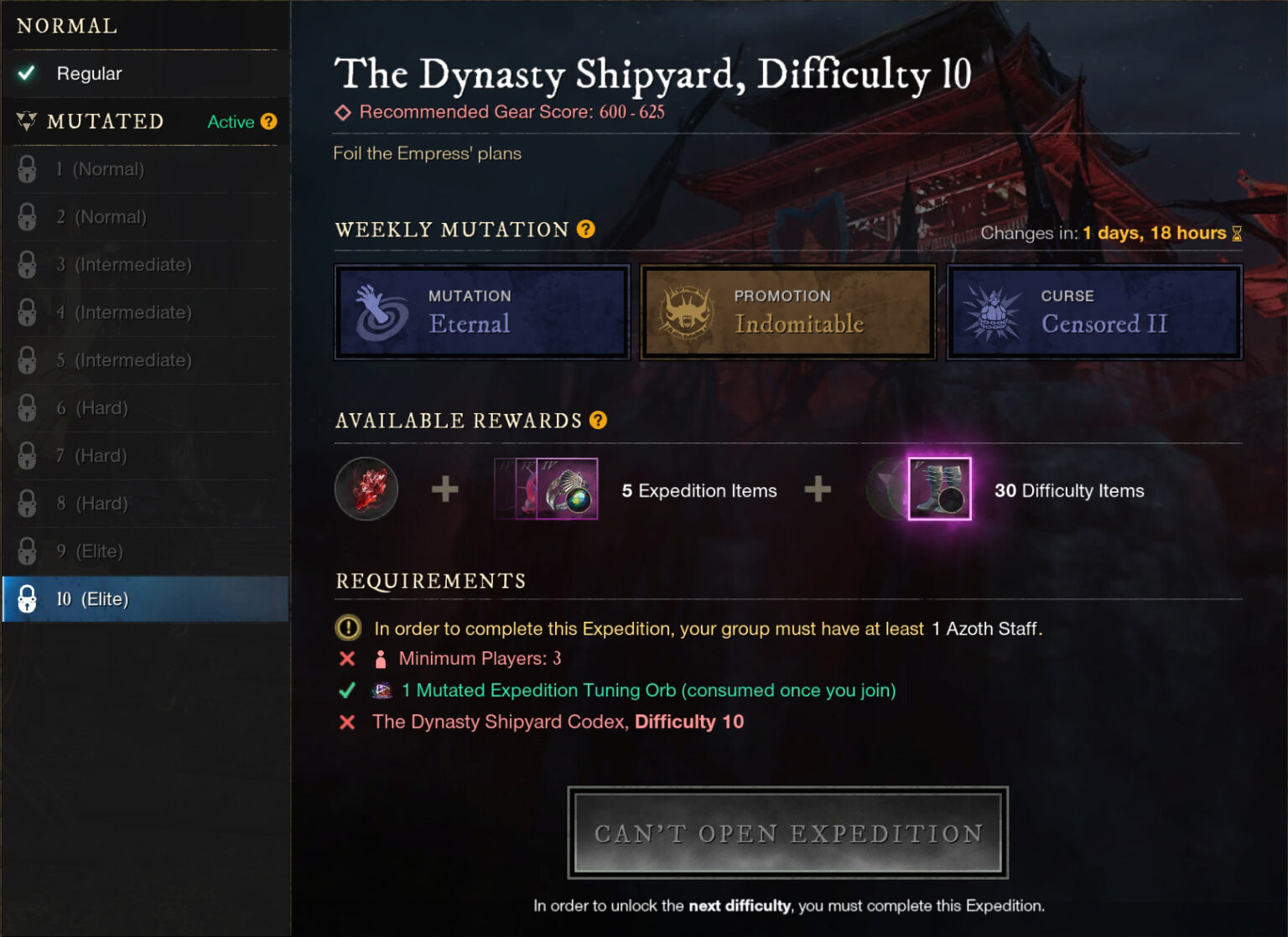 New World Mutated Expeditions and Mutators Guide - VULKK.com