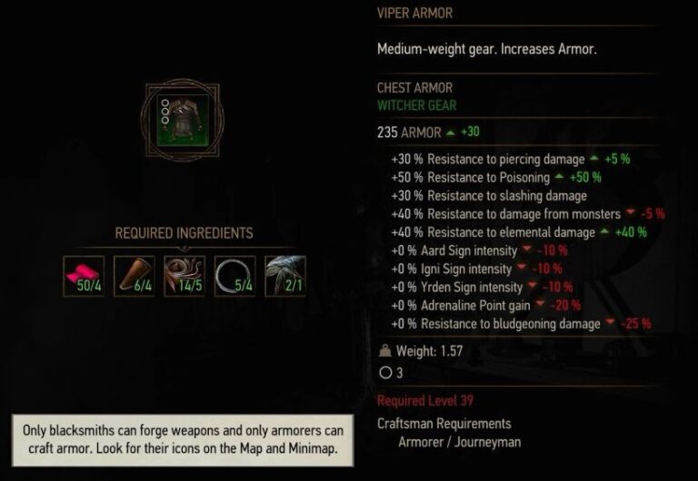 How to get the Viper School Gear in The Witcher 3 - VULKK.com