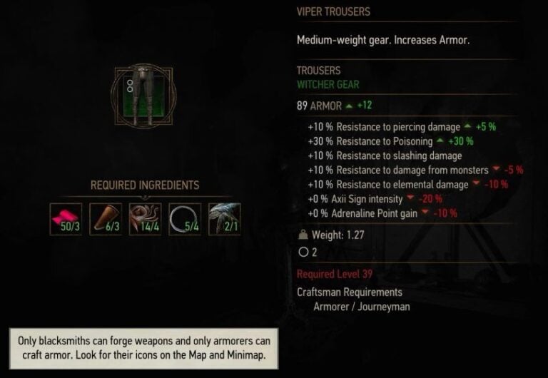 How to get the Viper School Gear in The Witcher 3 - VULKK.com