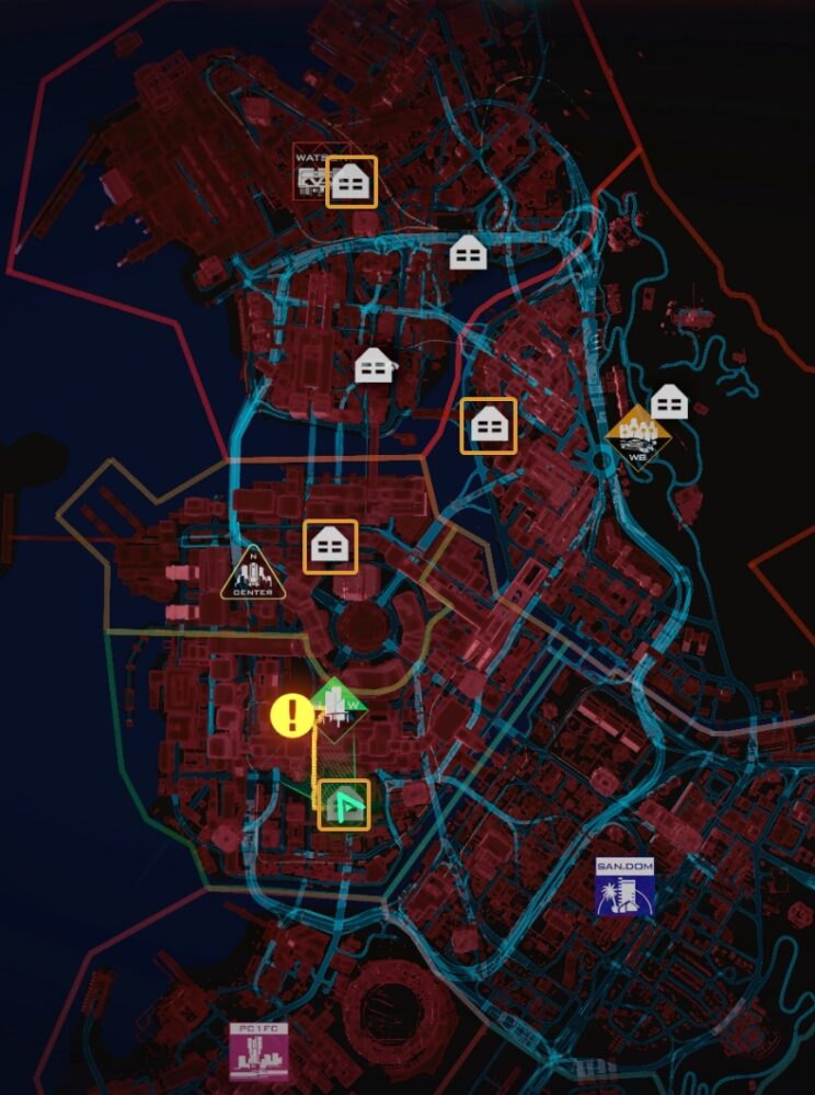 How to access V's New Apartments in Cyberpunk 2077 patch 1.5 - VULKK.com