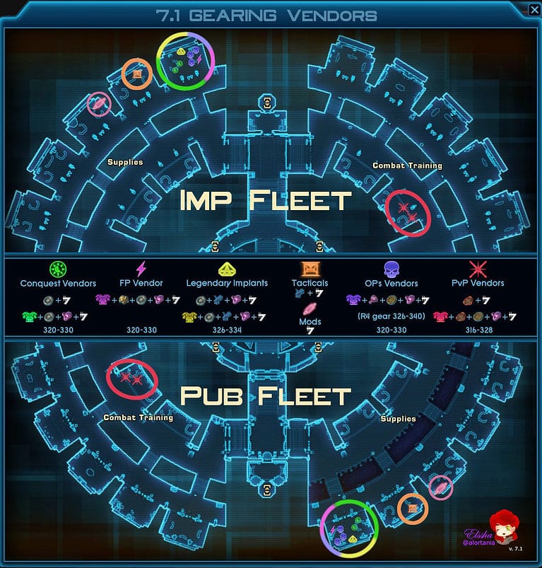 SWTOR 7.0 EndGame Gearing Guide for level 80 - VULKK.com