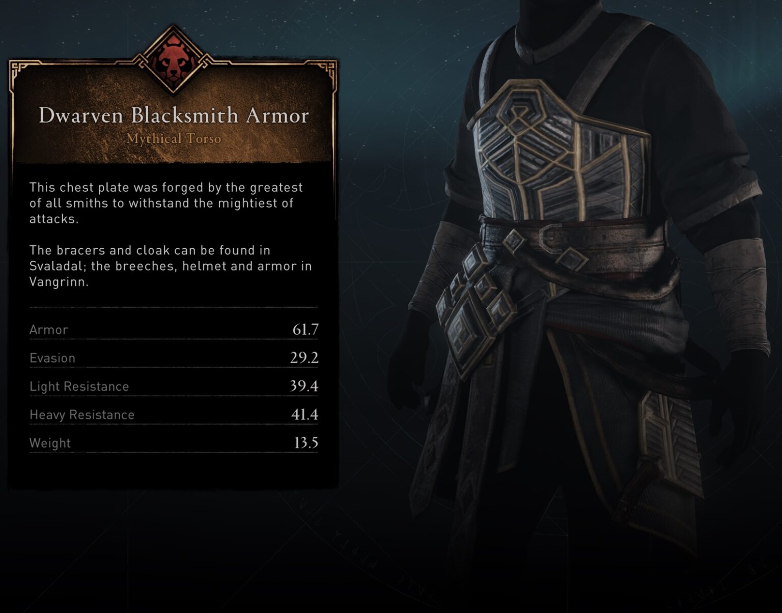 How to get Dwarven Blacksmith Armor set in Assassin's Creed Valhalla ...