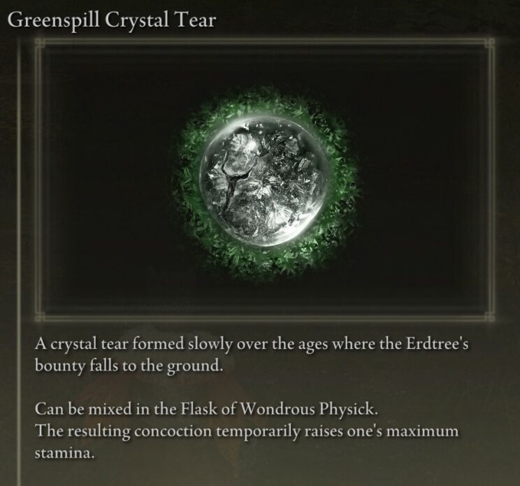 Elden Ring Flask of Wondrous Physick and Crystal Tears Locations Guide ...