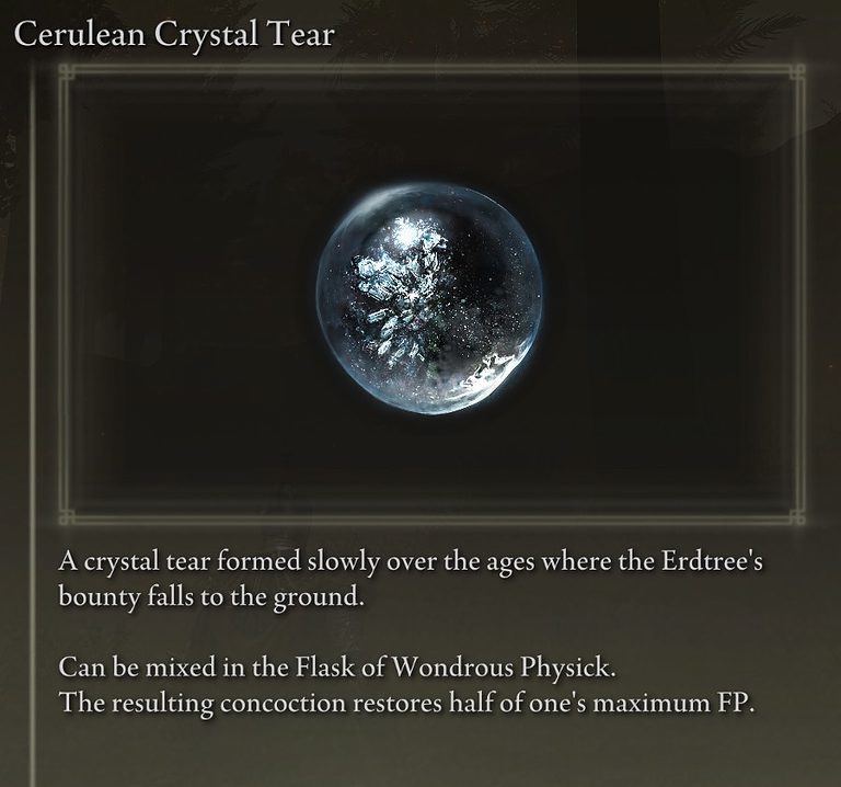 Elden Ring Flask of Wondrous Physick and Crystal Tears Locations Guide ...