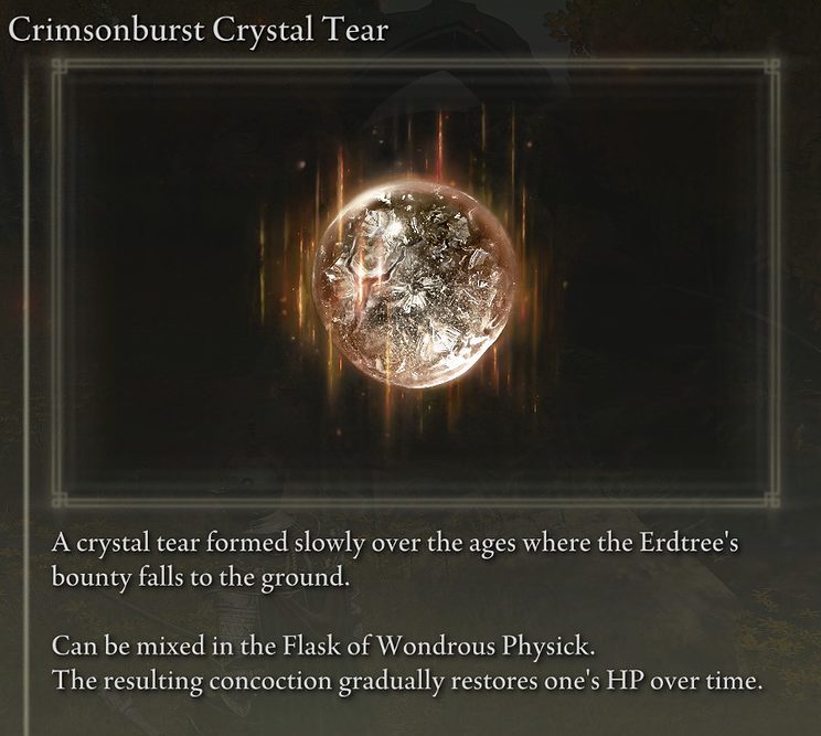 Elden Ring Flask of Wondrous Physick and Crystal Tears Locations Guide ...