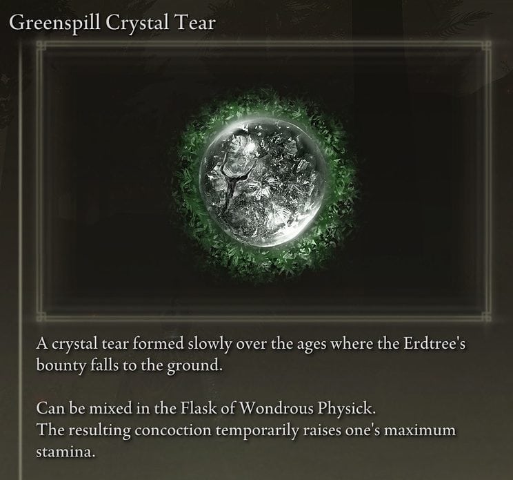 Elden Ring Flask of Wondrous Physick and Crystal Tears Locations Guide ...