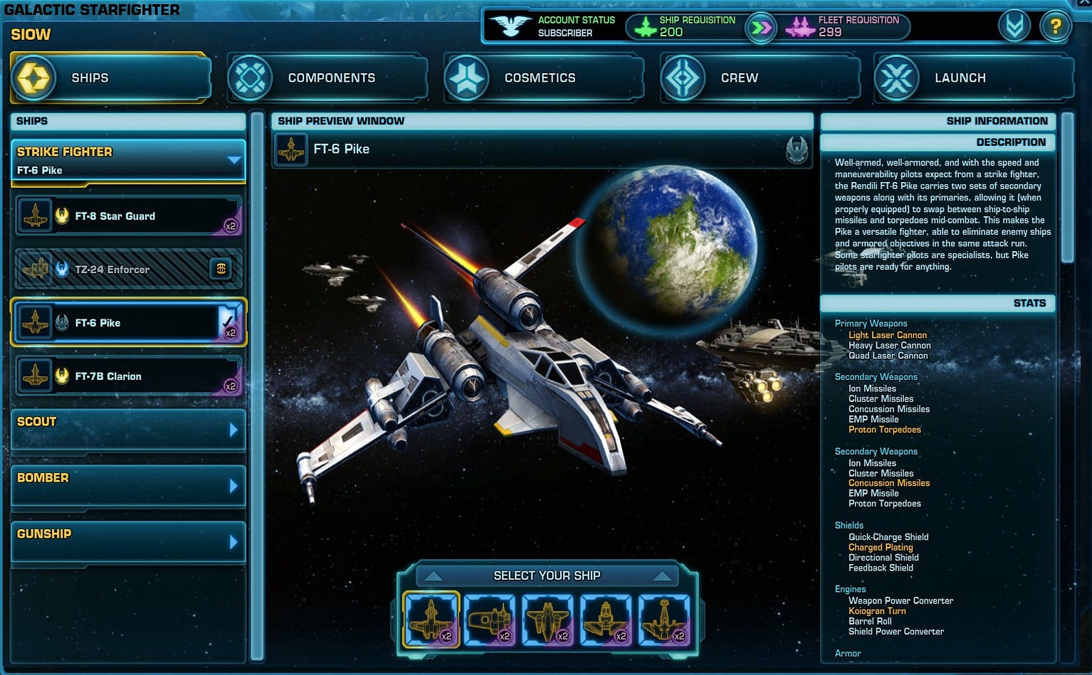 SWTOR Galactic Starfighter Guide and Best Builds - VULKK.com