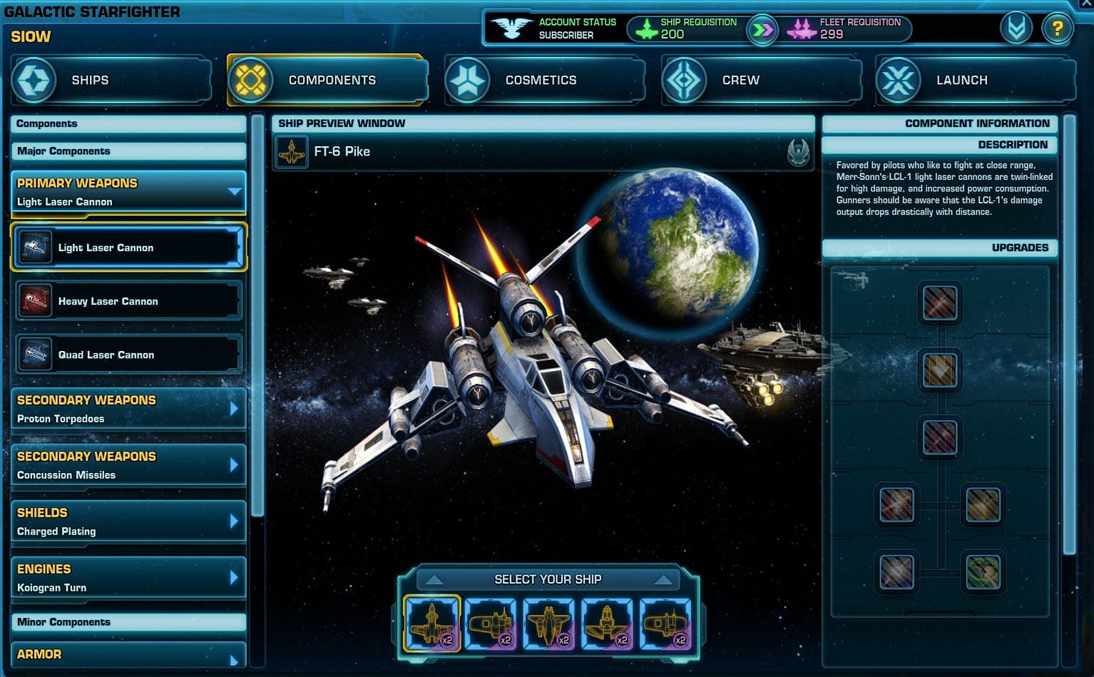 SWTOR Galactic Starfighter Guide and Best Builds - VULKK.com