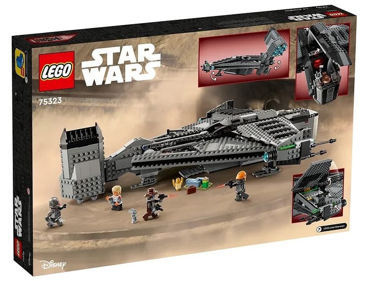 New LEGO Star Wars sets: AT-TE Walker and Cad Bane's The Justifier ...