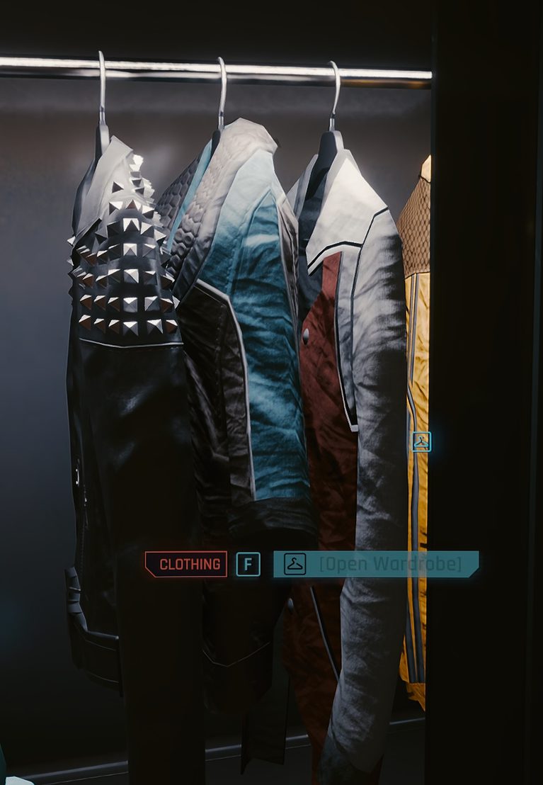 How to change your Outfit in Cyberpunk 2077: Wardrobe Feature Guide ...