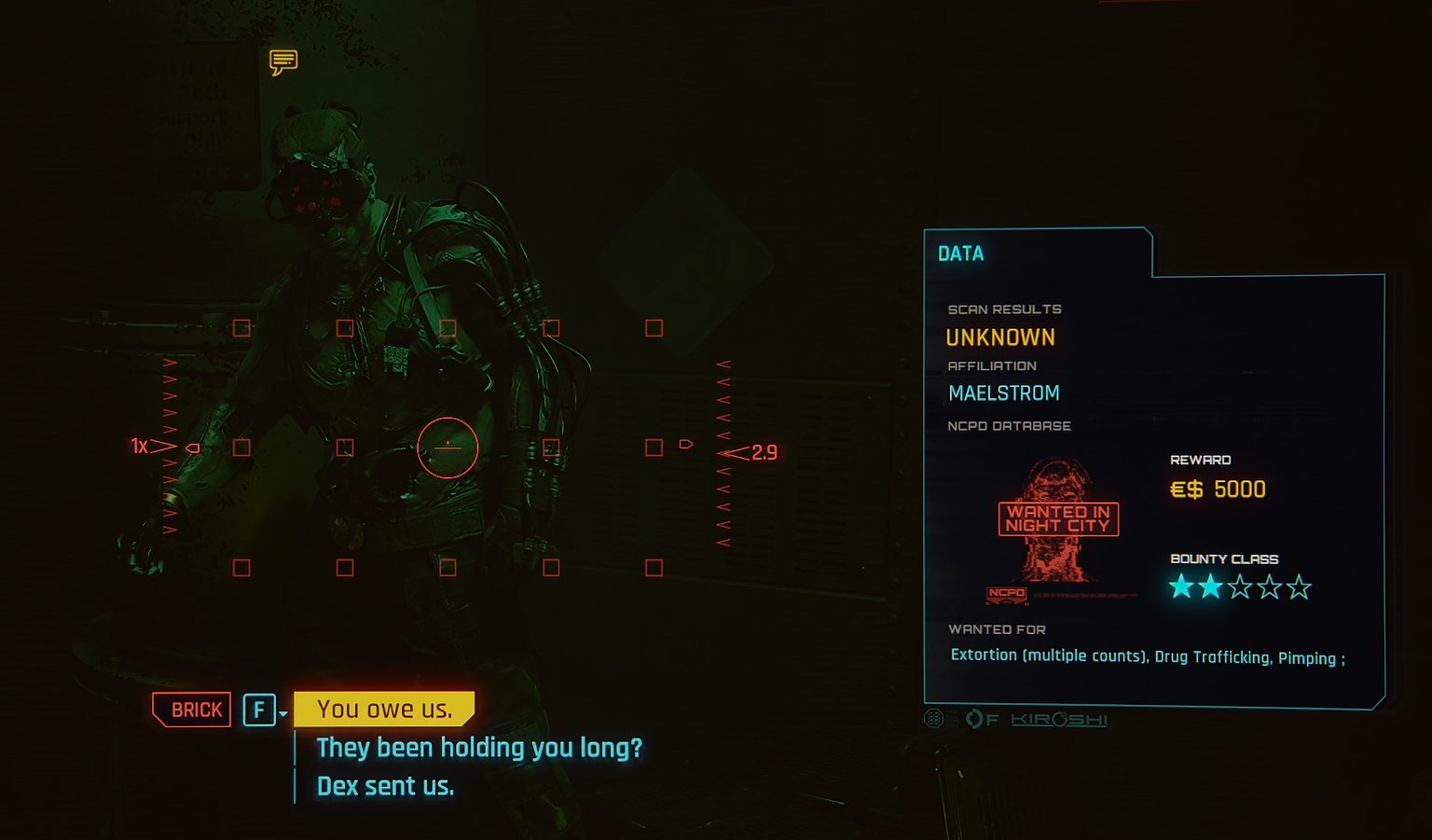 How to Free Brick during The Pickup Mission in Cyberpunk 2077 - VULKK.com