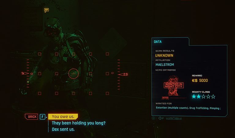 How to Free Brick during The Pickup Mission in Cyberpunk 2077 - VULKK.com