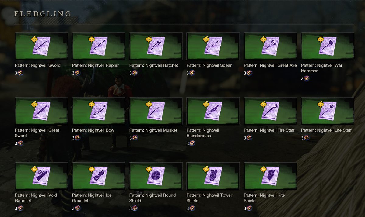 New World Nightveil Hallow 2022 Event Guide - VULKK.com