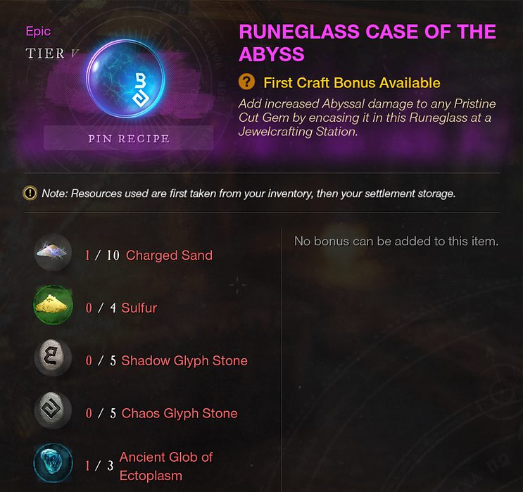 New World Runeglass Gems Guide: How to Craft and Use them - VULKK.com