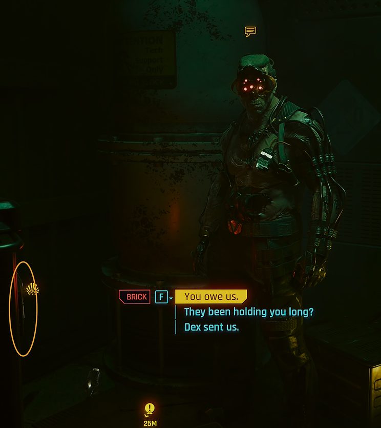 How to Free Brick during The Pickup Mission in Cyberpunk 2077 - VULKK.com