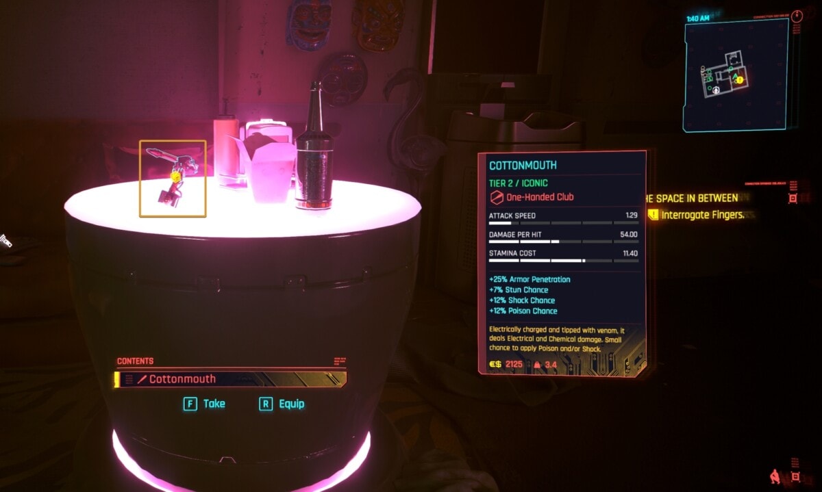 Should you Punch Fingers: The Space In Between, Cyberpunk 2077 Guide ...