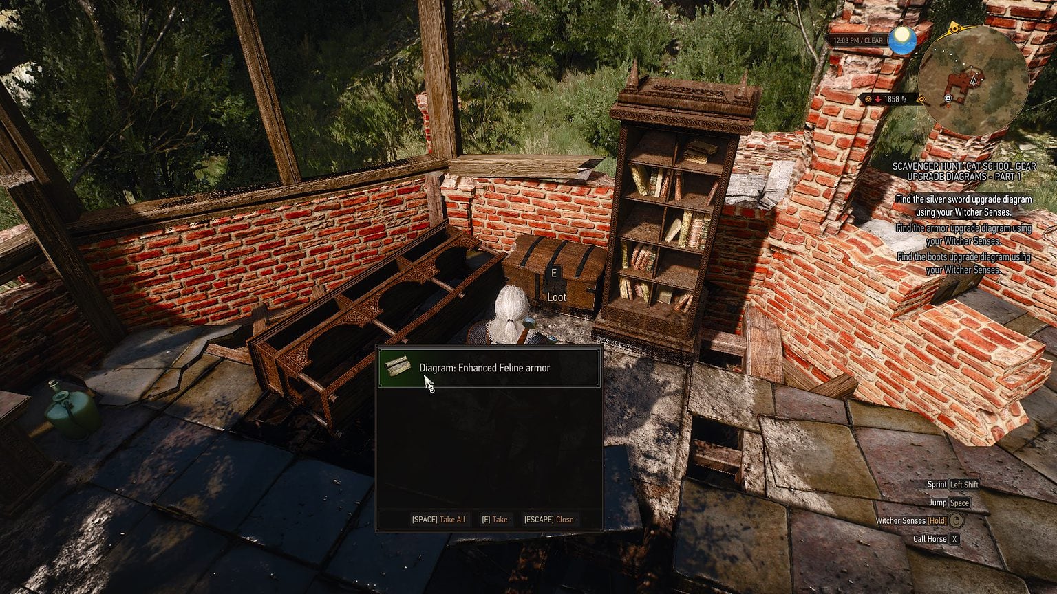 How to get the Enhanced Feline Gear in The Witcher 3 (Cat School Set ...