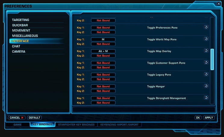 SWTOR Map and Utility Bars Guide - VULKK.com