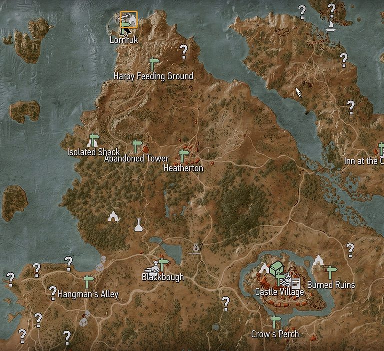 Witcher 3 All Velen and Novigrad Places of Power Locations Guide ...