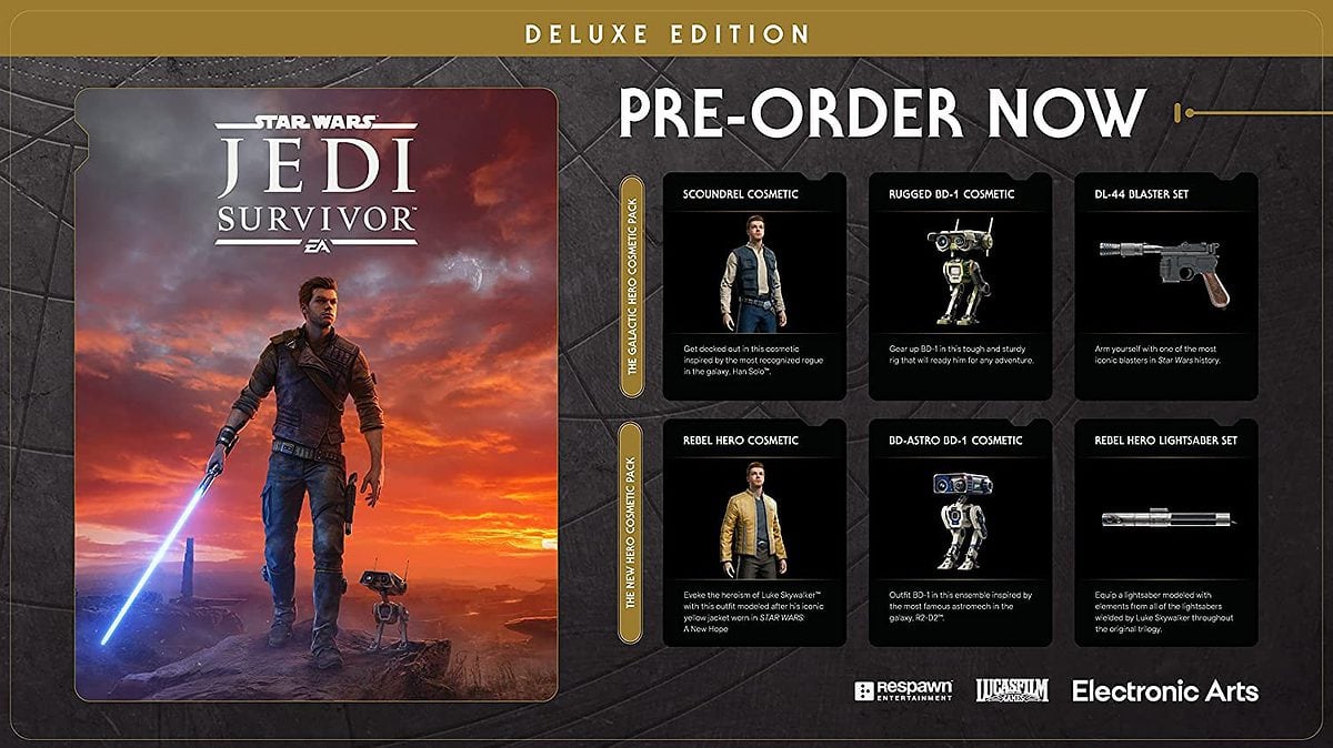 Star Wars Jedi Survivor Editions Differences and Bonuses Explained ...