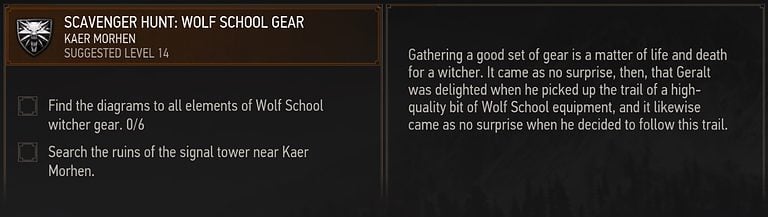 How to get the Wolf School Gear in The Witcher 3 - VULKK.com