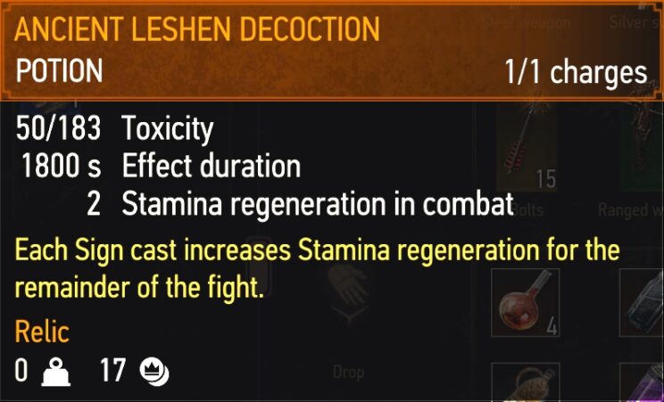 Full Witcher 3 Decoctions Catalog and Locations Guide - VULKK.com