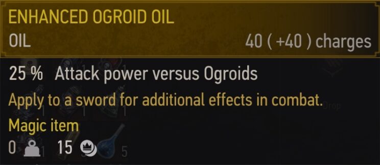 Full Witcher 3 Oils Catalog and Locations Guide - VULKK.com