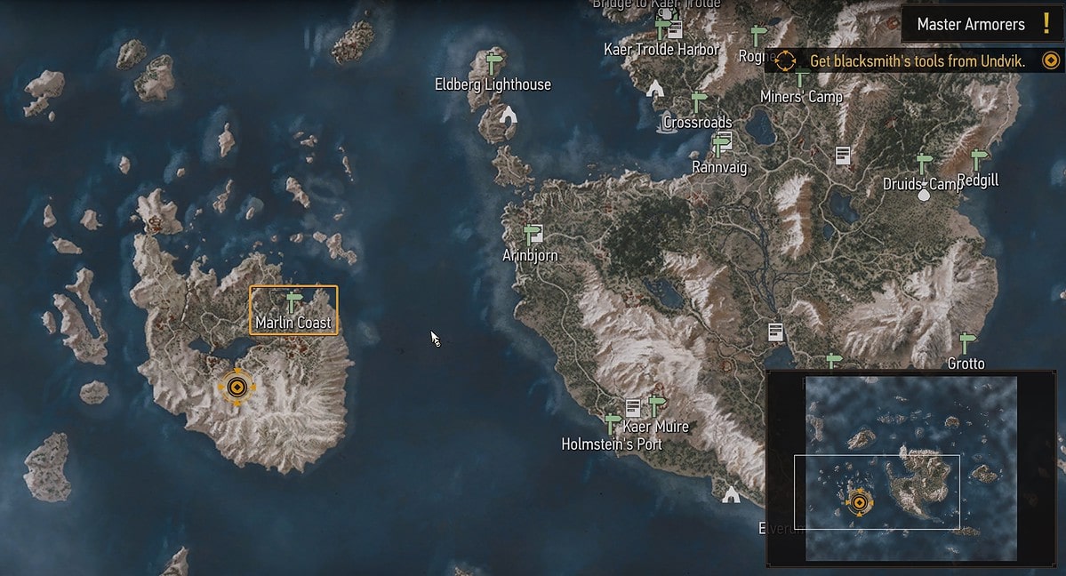 The Witcher 3: Where to find the Master Armorer - VULKK.com