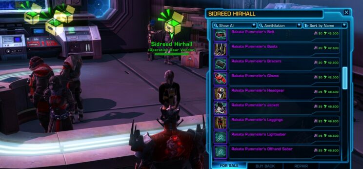 SWTOR 7.8 Endgame Gearing Guide - VULKK.com