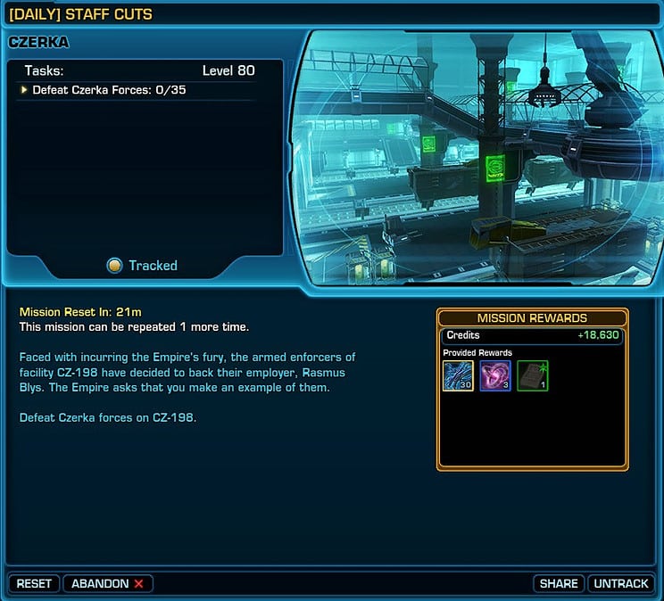 SWTOR CZ-198 Daily Area Guide - VULKK.com