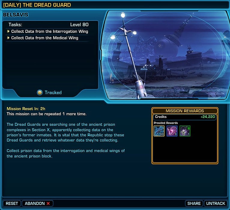 SWTOR Section X Daily Area Guide - VULKK.com