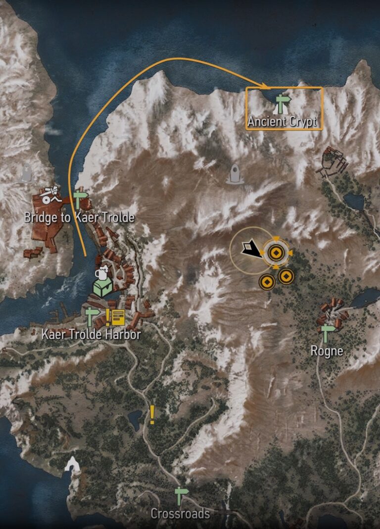 How to set up the Mirrors in the Ancient Crypt: The Witcher 3 "The ...