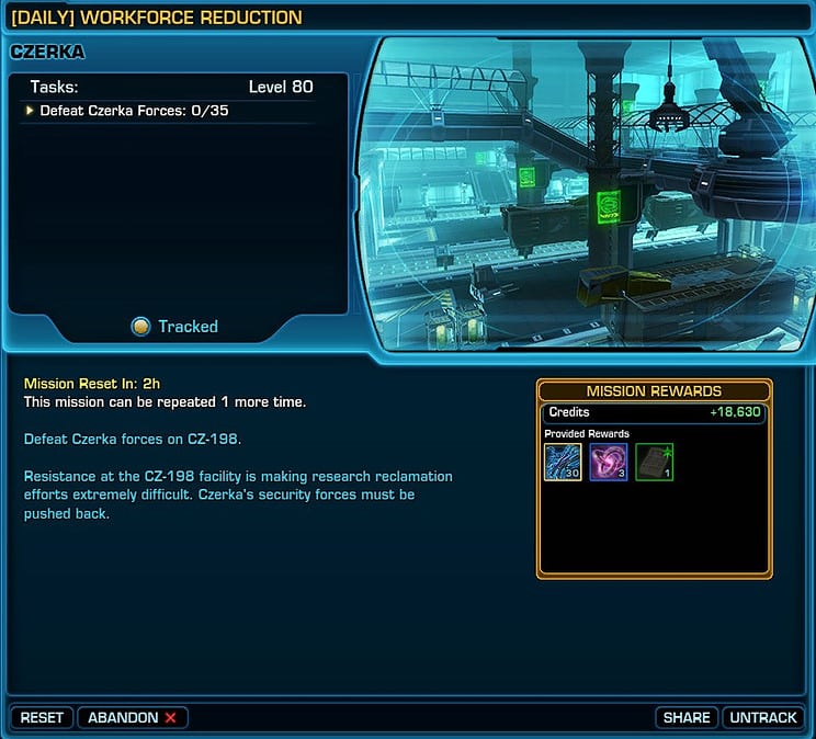 SWTOR CZ-198 Daily Area Guide - VULKK.com