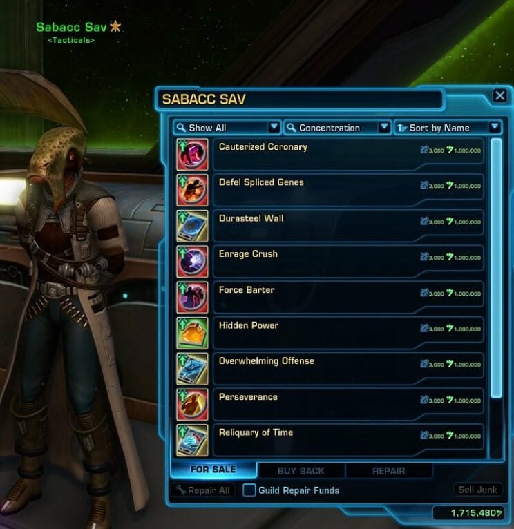 SWTOR 7.8 Endgame Gearing Guide - VULKK.com
