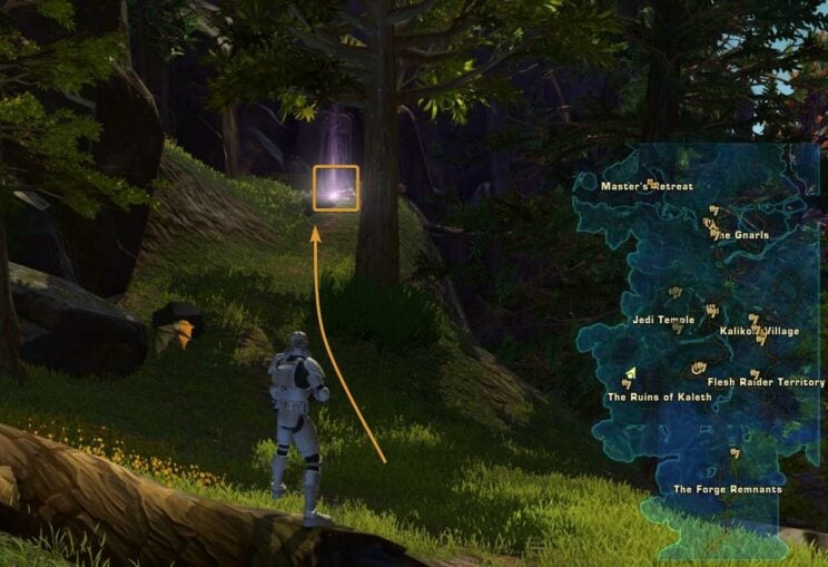 SWTOR Tython Datacron Locations Guide - VULKK.com