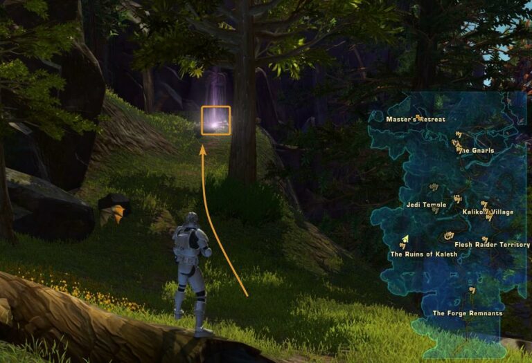 SWTOR Tython Datacron Locations Guide - VULKK.com