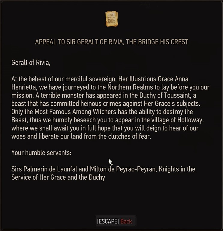 How to Unlock and Access Toussaint in The Witcher 3 - VULKK.com