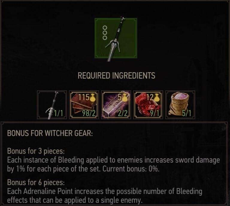How to get the Grandmaster Wolven Gear in The Witcher 3 (Wolf School ...