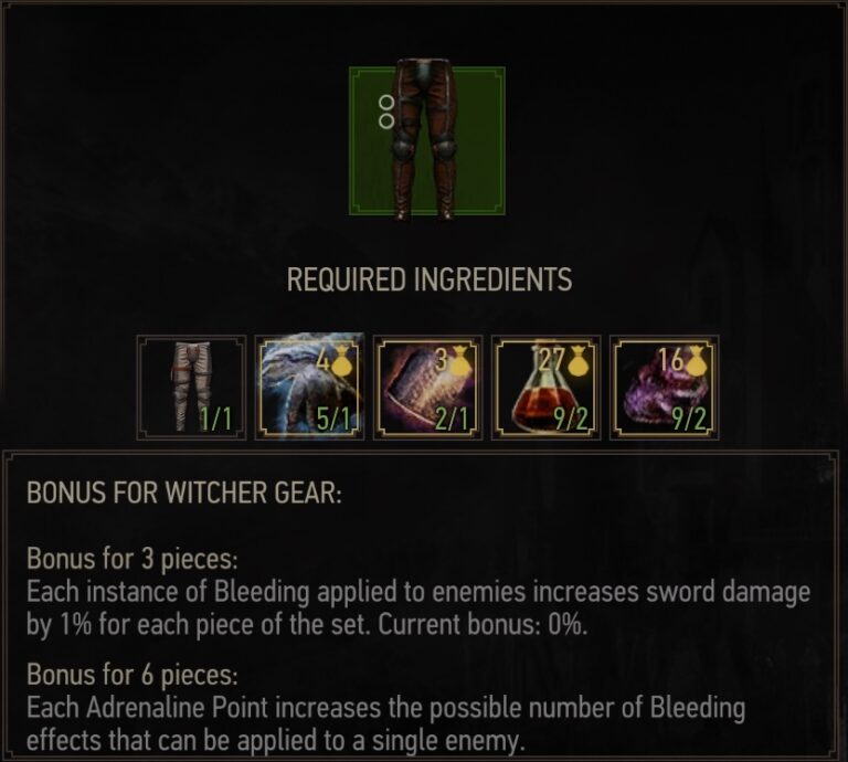 How to get the Grandmaster Wolven Gear in The Witcher 3 (Wolf School ...