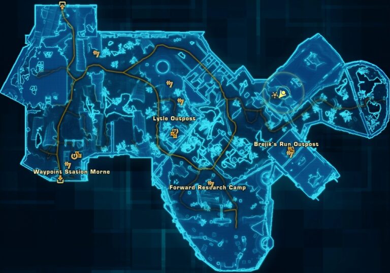 SWTOR Taris Datacron Locations Guide (Republic Side) - VULKK.com