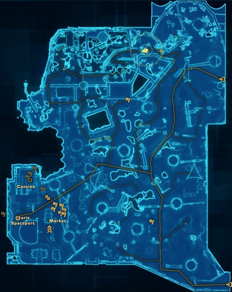 SWTOR Taris Datacron Locations Guide (Republic Side) - VULKK.com