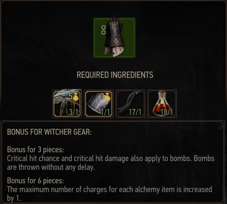 How to get the Manticore Gear in The Witcher 3 - VULKK.com