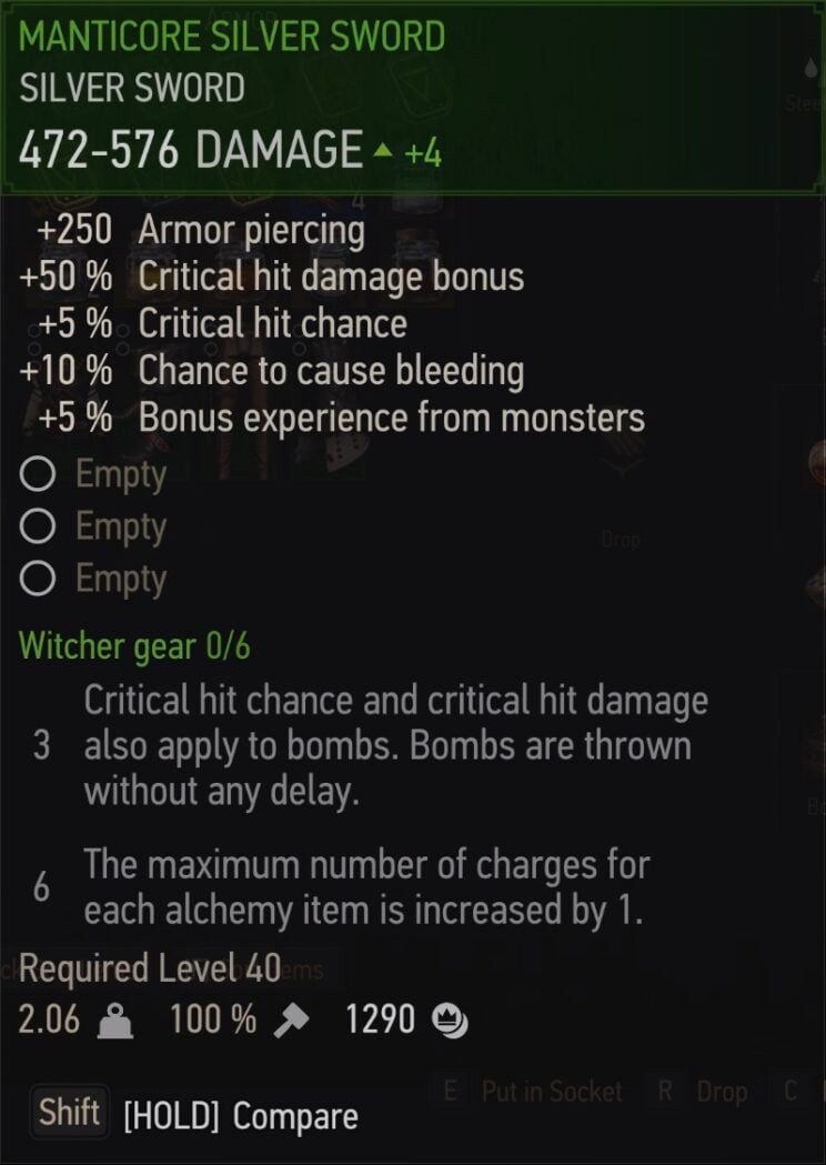 How to get the Manticore Gear in The Witcher 3 - VULKK.com