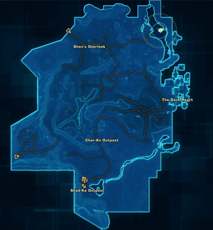 SWTOR Voss Datacron Locations Guide - VULKK.com