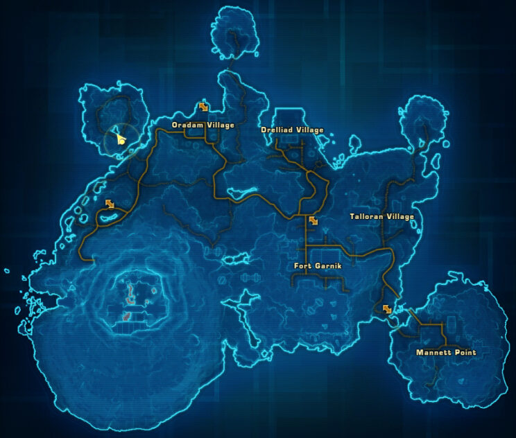 SWTOR Ord Mantell Datacron Locations Guide - VULKK.com