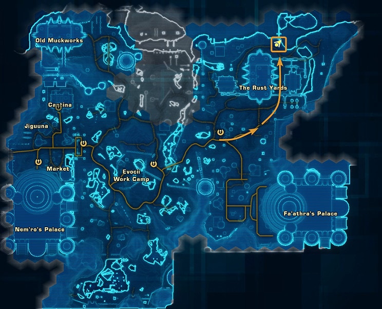 SWTOR Hutta Datacron Locations Guide - VULKK.com