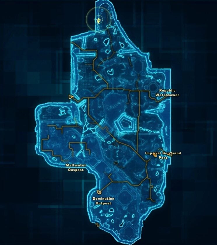SWTOR Belsavis Datacron Locations Guide - VULKK.com