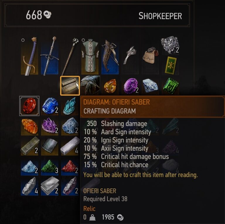 How to get the Ofieri Gear in The Witcher 3 - VULKK.com